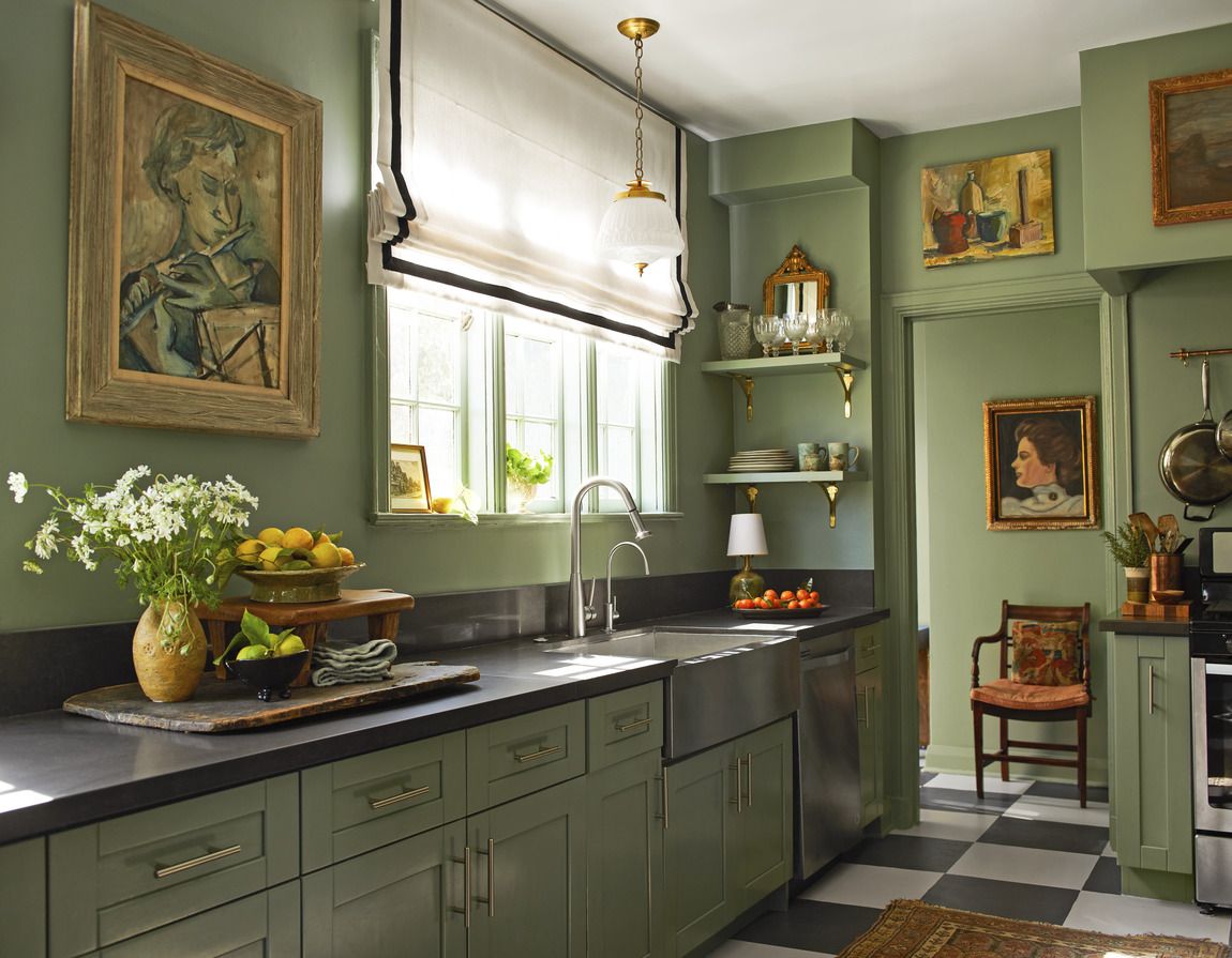 10+ Elegant and Stylish Color Ideas for the Kitchen - MakeoverIdea